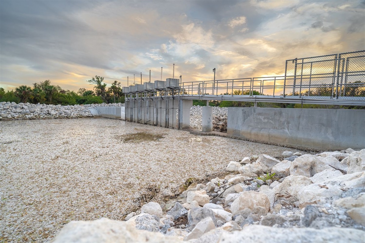 City cuts ribbon on new water control structure - North Port, FL